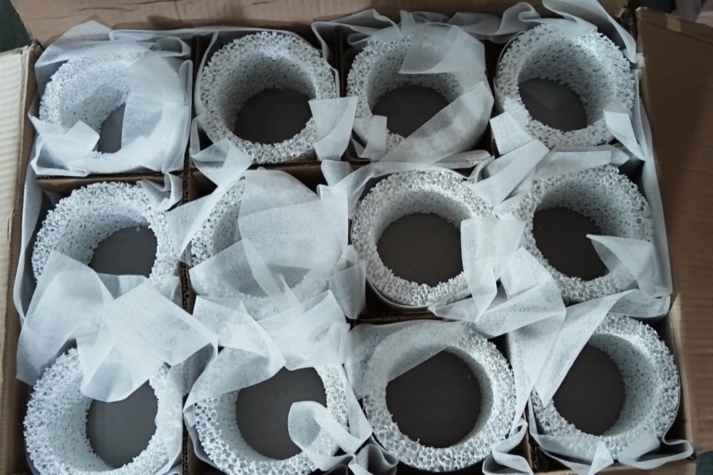 News - Cylindrical Zirconia foam filter Shipment