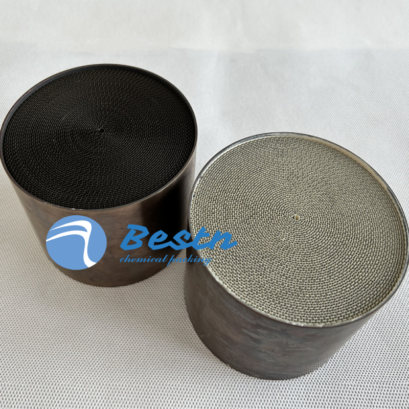 China Metallic DPF Coating Honeycomb Catalyst Substrate Metal Carrier ...