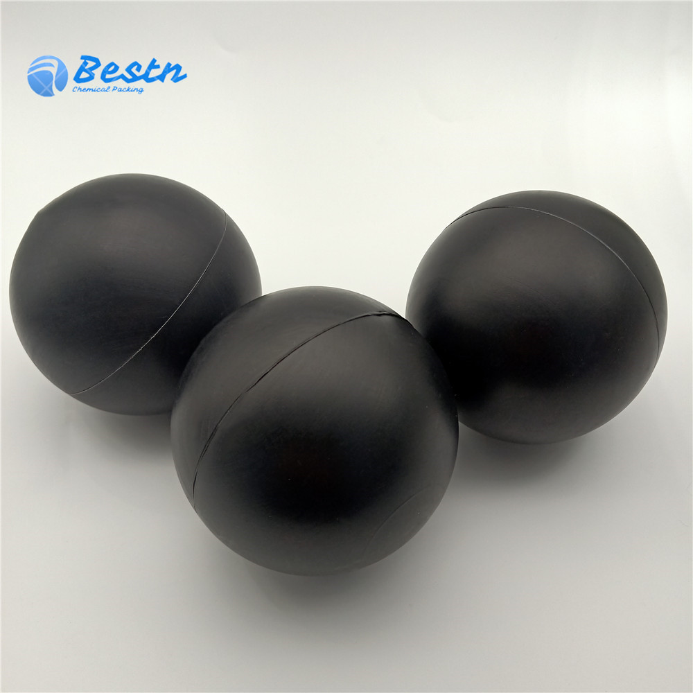 China 4” HDPE Shade Ball Plastic Black Sunshade Ball 100mm for ...