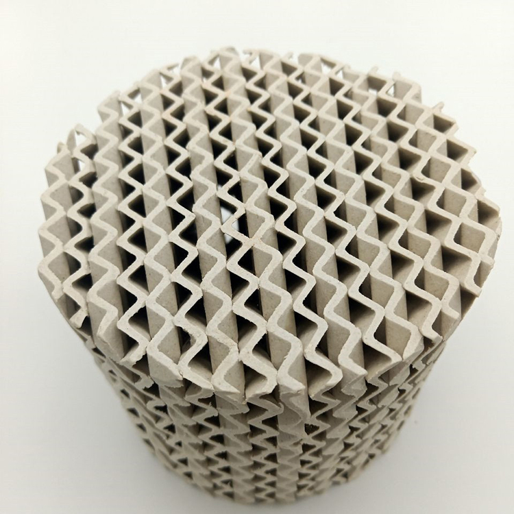 China BESTN Ceramic Structured Tower Packing for Distillation Column ...