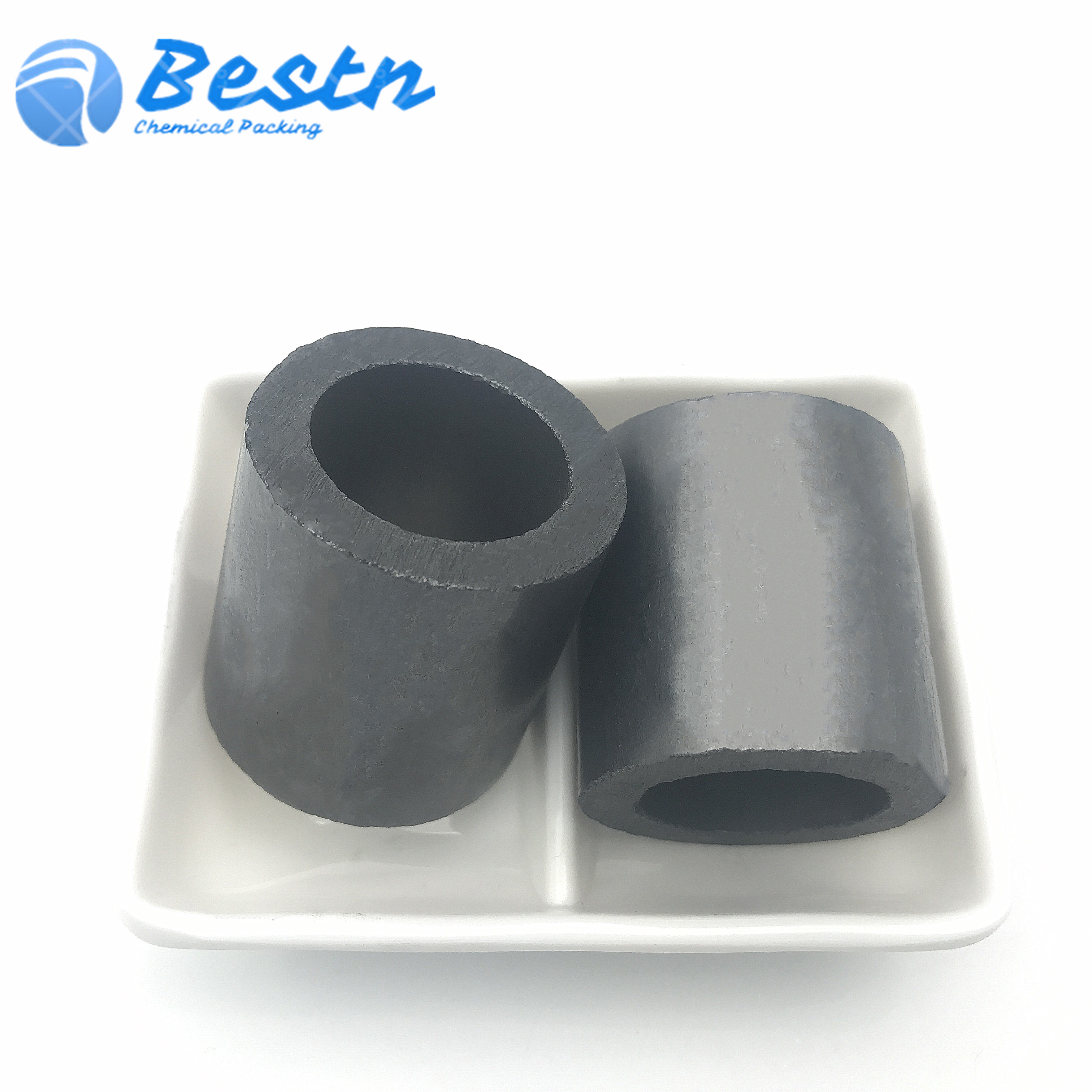 China Tower Packing Graphite Carbon Raschig Ring for Petrochemical ...