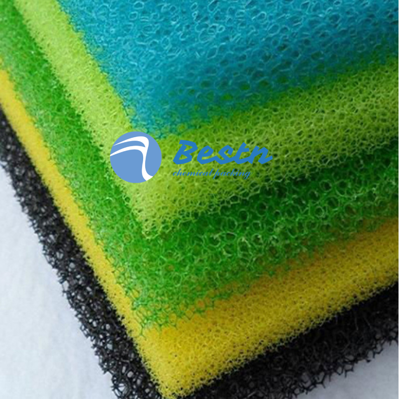 China 10-60PPI Reticulated Open Cell Foam Filters Polyurethane Aquarium ...